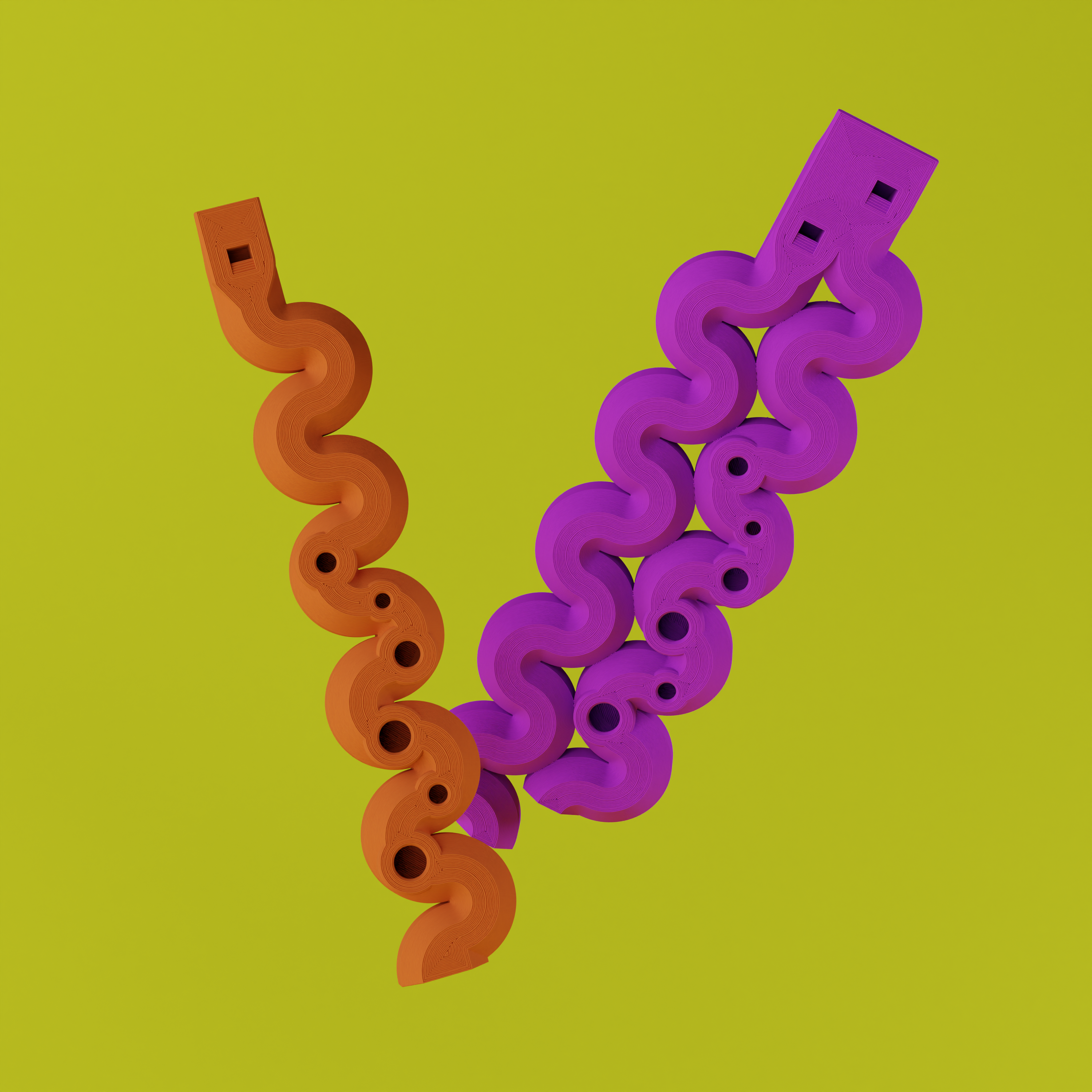 Tele Tunes 3D Printable Collapsible Flute 3d files and stl's – Tele ...