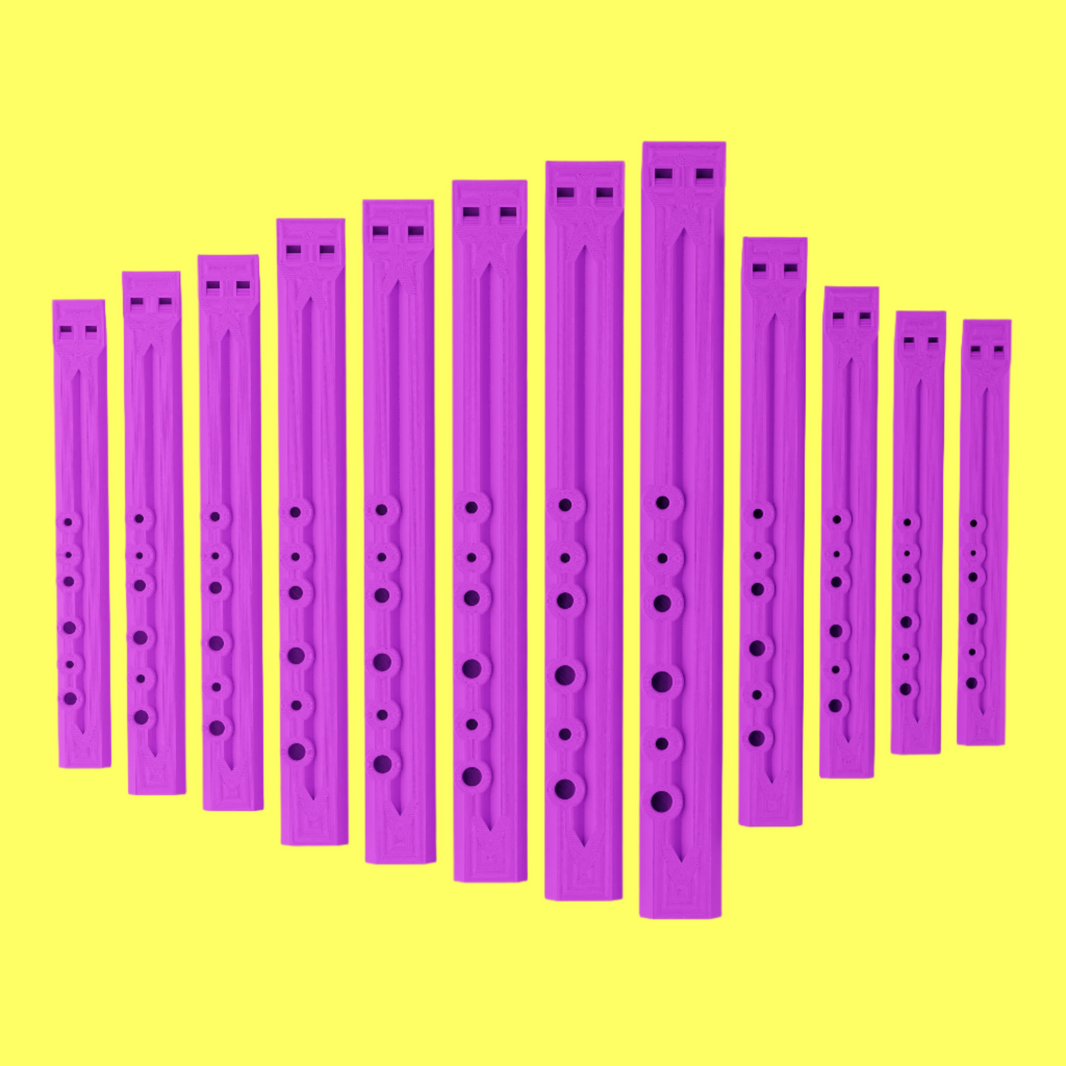 Tele Tunes 3D Printable Collapsible Flute 3d files and stl's